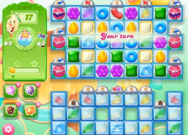 Tips and Walkthrough: Candy Crush Jelly Level 2042