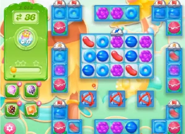 Tips and Walkthrough: Candy Crush Jelly Level 2083