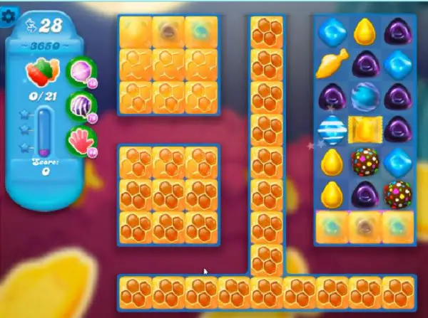 Tips and Walkthrough: Candy Crush Soda Level 3650