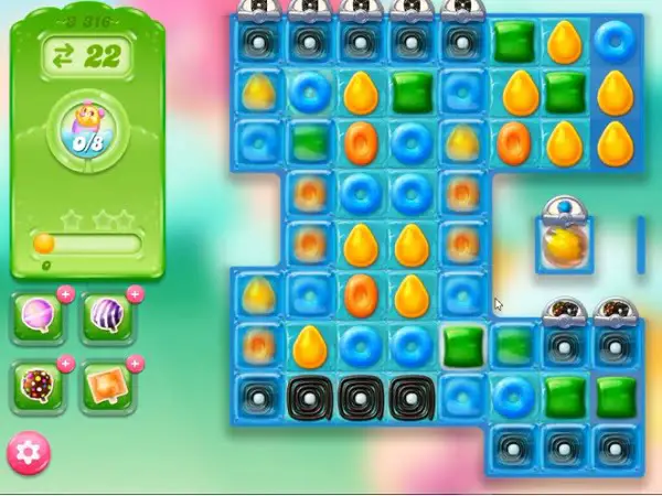 Tips and Walkthrough: Candy Crush Jelly Level 3316