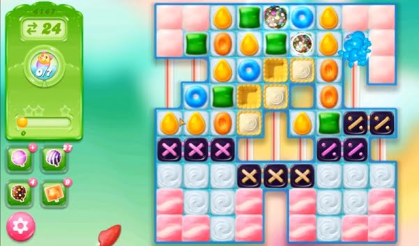 Tips and Walkthrough: Candy Crush Jelly Level 4147