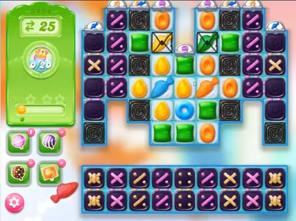 Tips and Walkthrough: Candy Crush Jelly Level 5494
