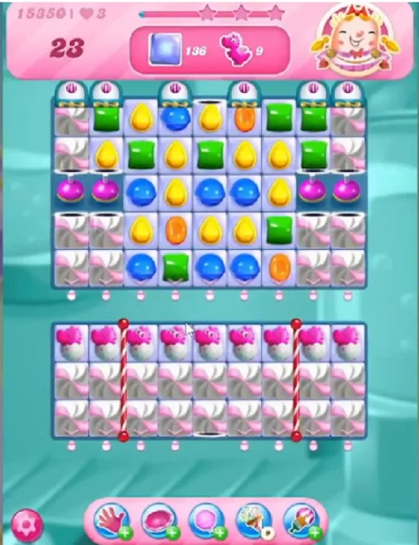 Tips and Walkthrough: Candy Crush Level 15350