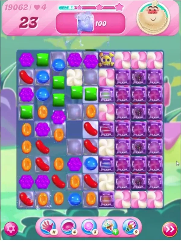 Tips and Walkthrough: Candy Crush Level 19062