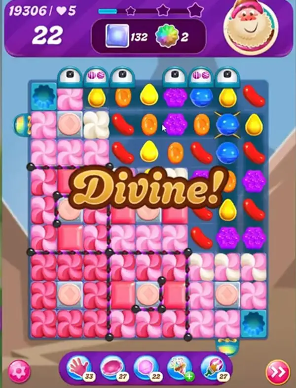 Tips and Walkthrough: Candy Crush Level 19306