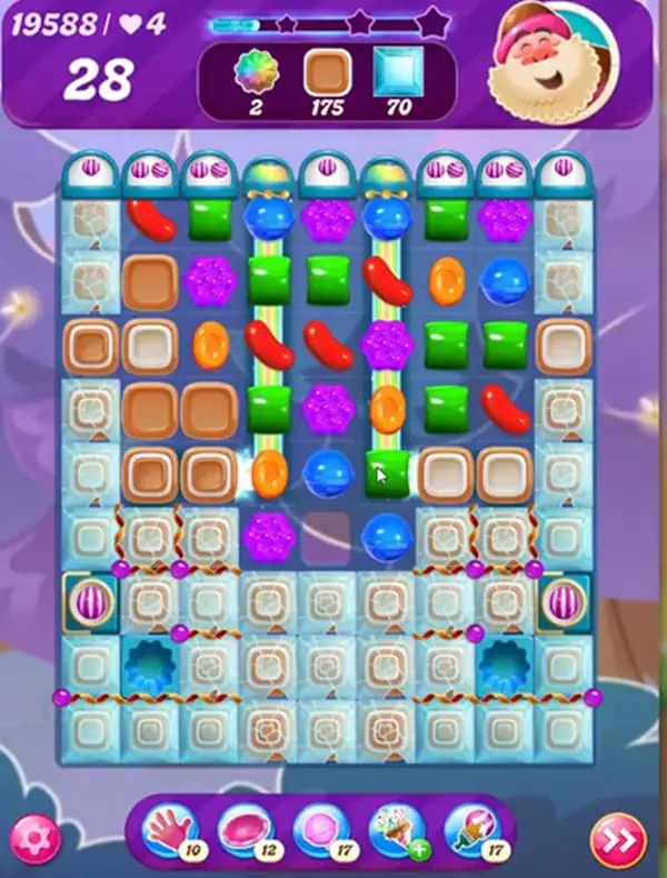 Tips and Walkthrough: Candy Crush Level 19588