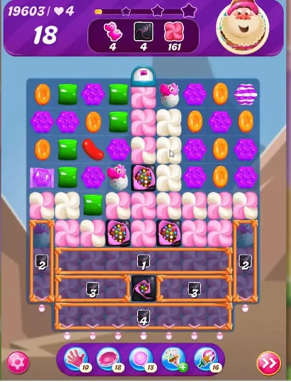 Tips and Walkthrough: Candy Crush Level 19603