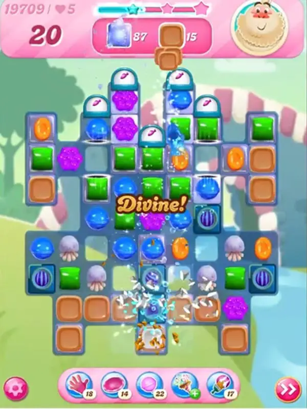 Tips and Walkthrough: Candy Crush Level 19709