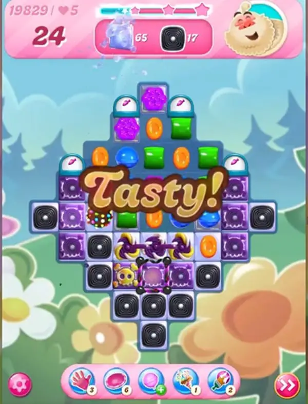 Tips and Walkthrough: Candy Crush Level 19829